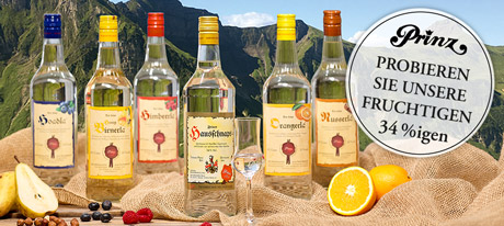 Prinz Fein-Brennerei: Schnaps der Freude macht!