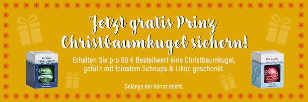 Prinz Fein-Brennerei: Schnaps der Freude macht!