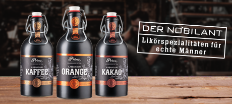 Prinz Fein-Brennerei: Schnaps der Freude macht!