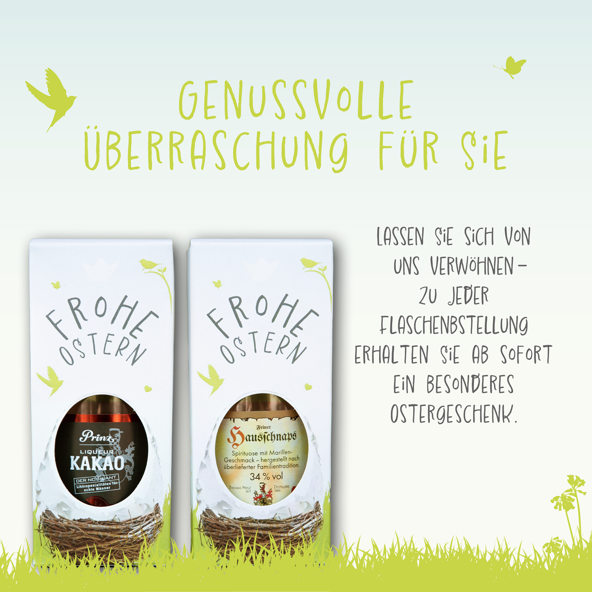 Prinz Fein-Brennerei: Schnaps der Freude macht!